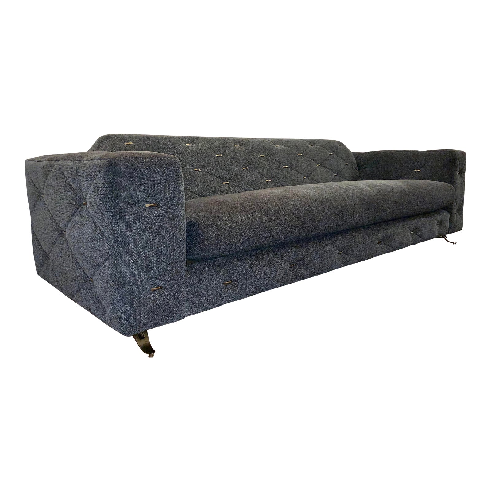 Caracole Modern Diamond Dash Sofa | Chairish