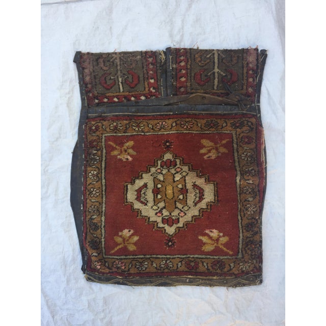 Turkish Wool Saddlebag | Chairish