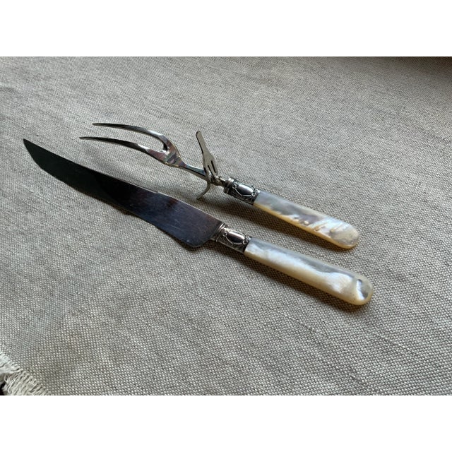 Antique Sterling Silver Carving Set, Circa 1905- Set of 3 | Chairish