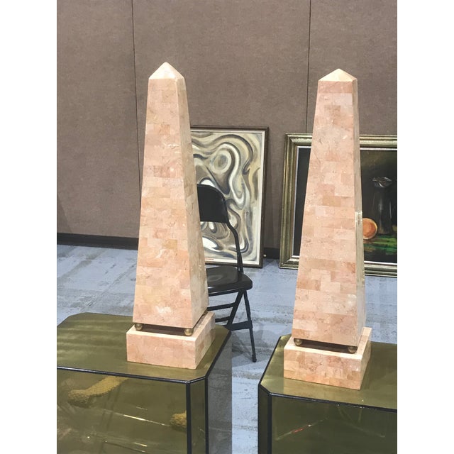 Mid Century Modern Obelisks - A Pair | Chairish