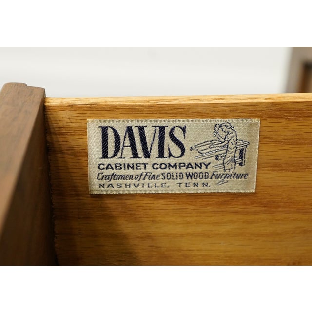 Davis Cabinet Co. Walnut Country French 59" China Cabinet 727 / 728 ...