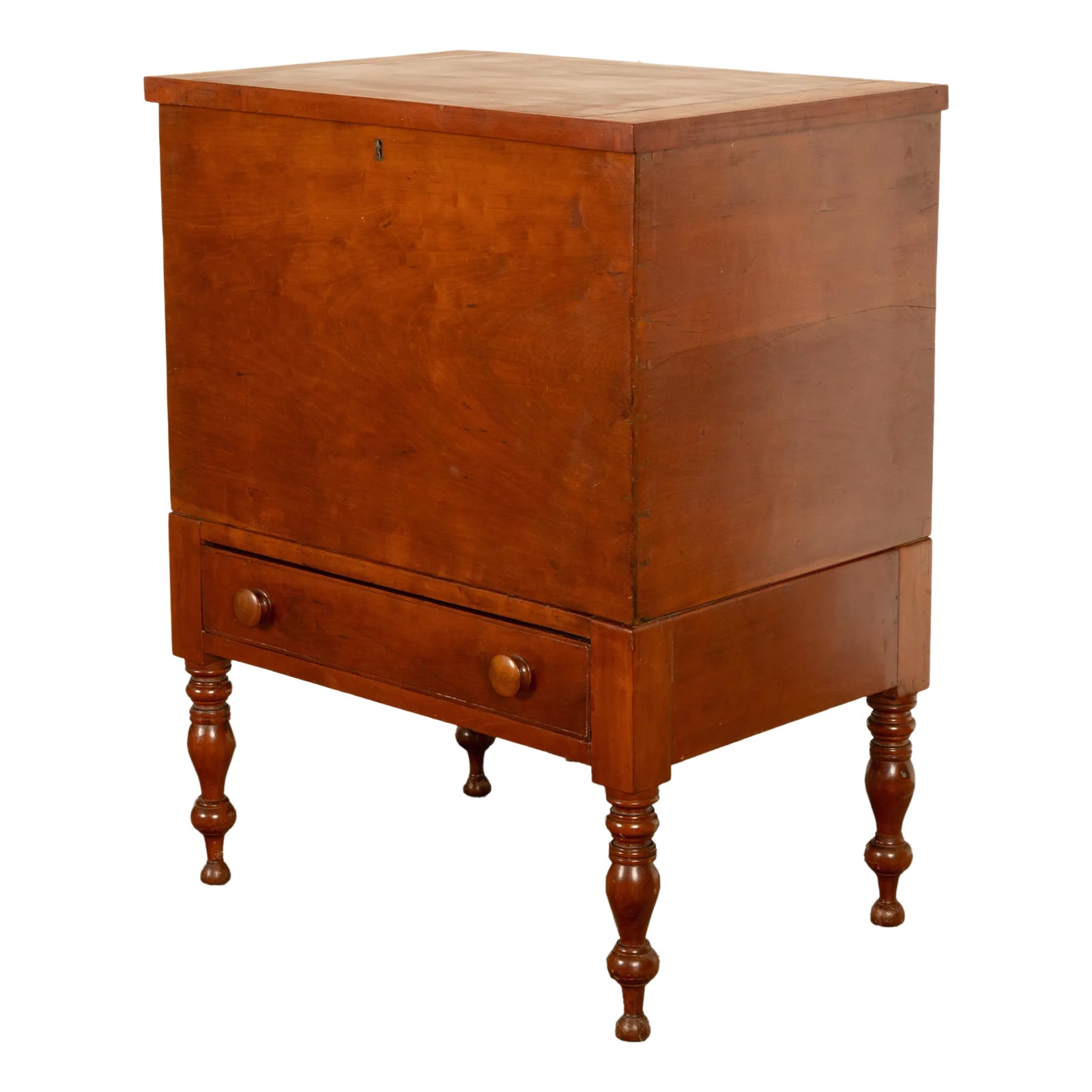 Antique American Federal Sheraton Middle Tennessee Cherry Plantation ...