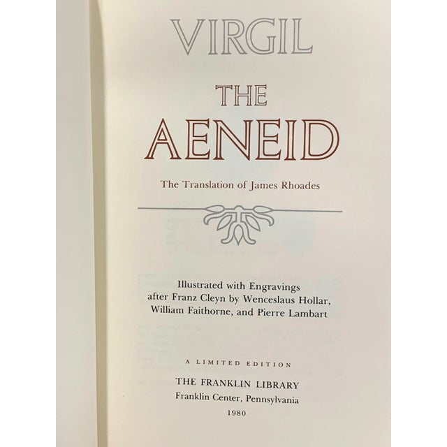 The Aeneid by Virgil, Franklin Library Book | Chairish