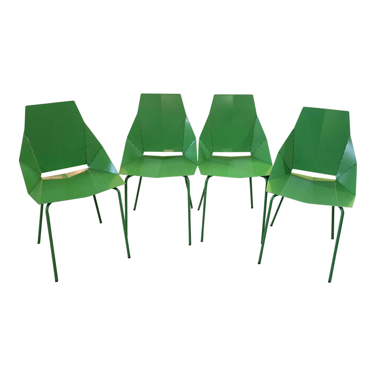 Blu Dot " Real Good Chair" - Set of 4 | Chairish