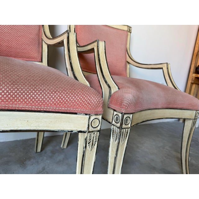 J. Robert Scott Neoclassical Klismos - Style Accent Chairs - a Pair ...