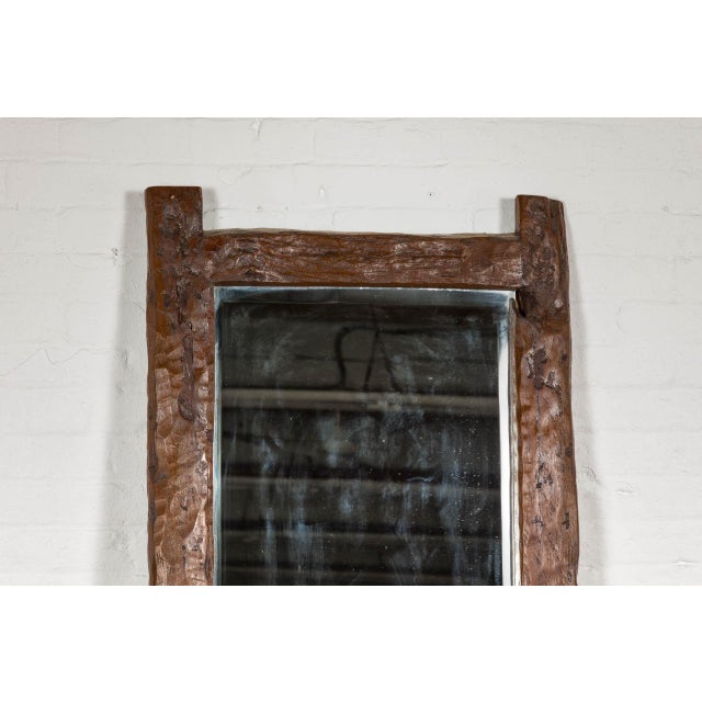Antique Country Style Driftwood Made into Full Length Mirror, Rustic ...
