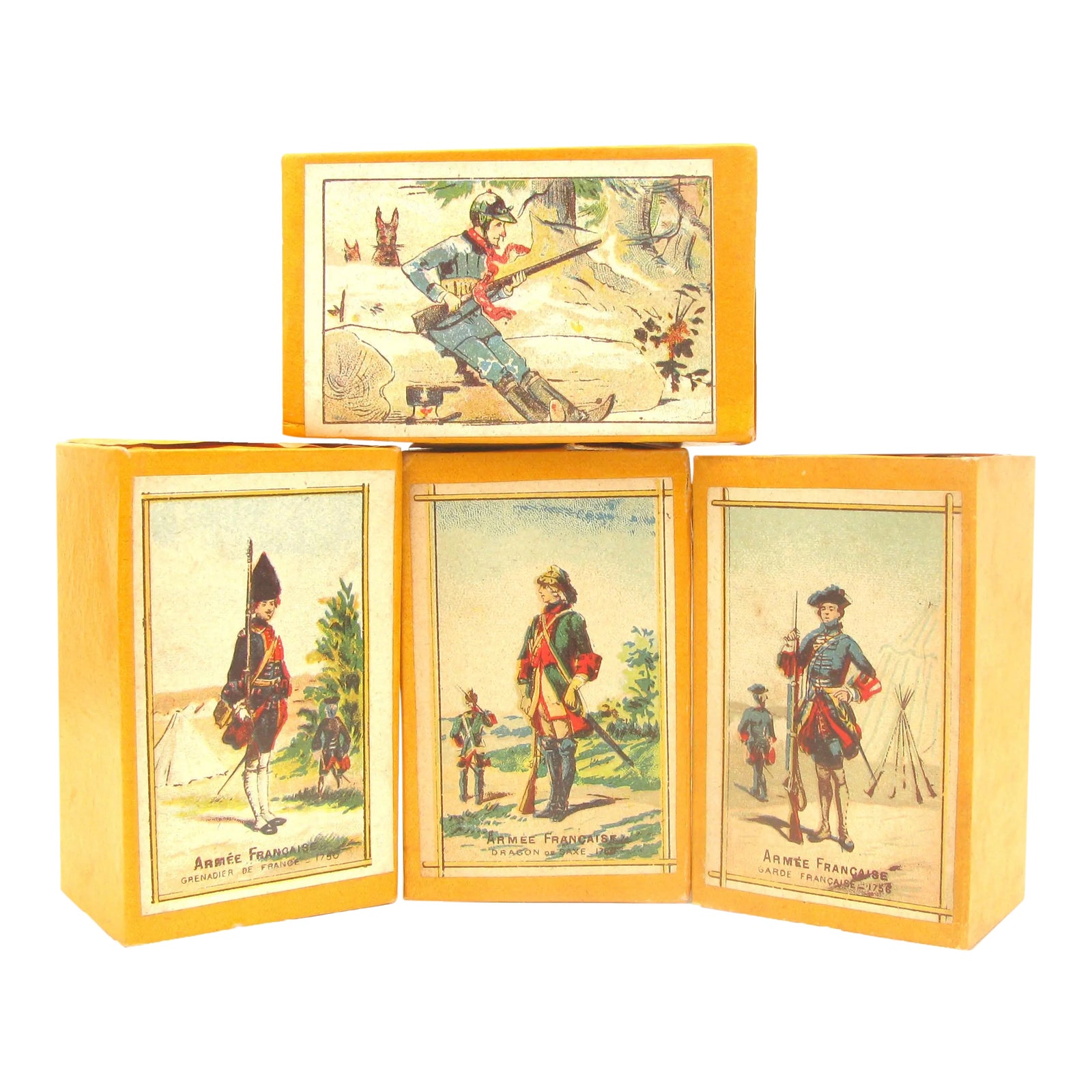 19th C. French Boxes, Set of 4 | Chairish
