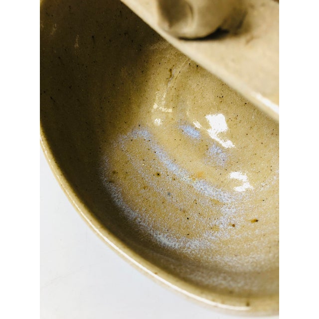 Pottery Face Bowl | Chairish