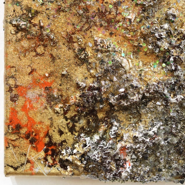 The Earth XXII - 4 - Mixed Media Textural 3-D Abstract Landscape ...