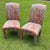 Pair of Parsons Upholstered Printed Chairs | Chairish