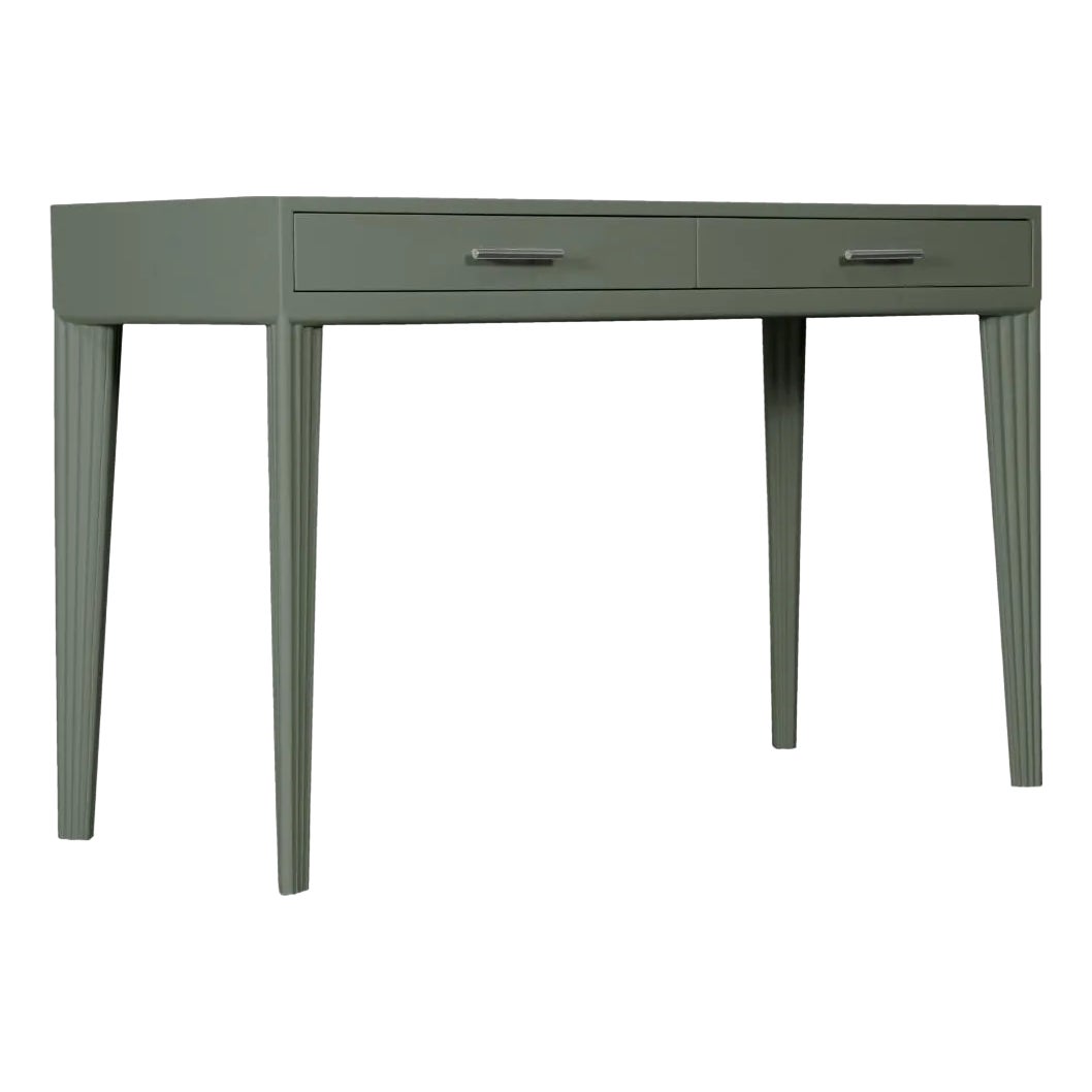 Barcelona Desk, Evergreen | Chairish