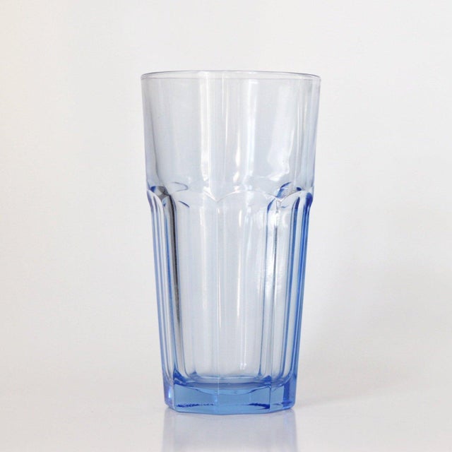 Vintage Gibraltar Blue Mist Tumbler by Libbey Glass Co. | Chairish