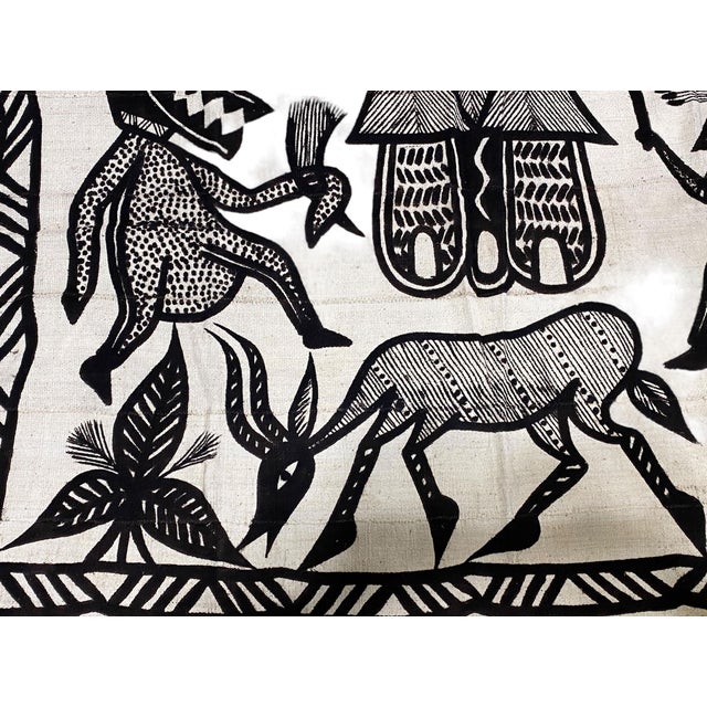 Vintage Korhogo by the Senufo People Mud Cloth Cote d'Ivoire | Chairish