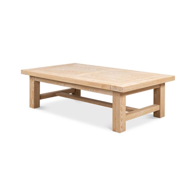 Modern Oak Coffee Table | Chairish