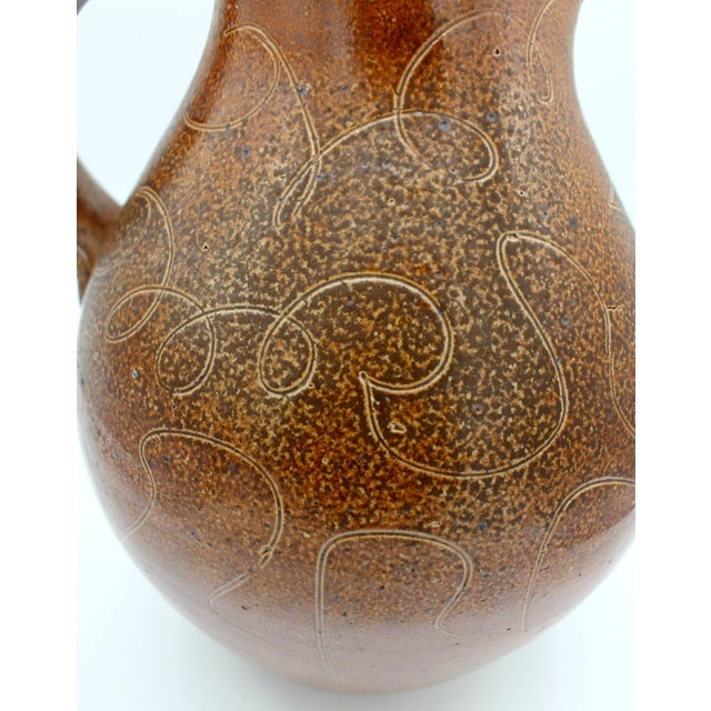 Large Pottery Pitcher by Mark Hewitt, Chatham Co., Nc, November 1995 ...