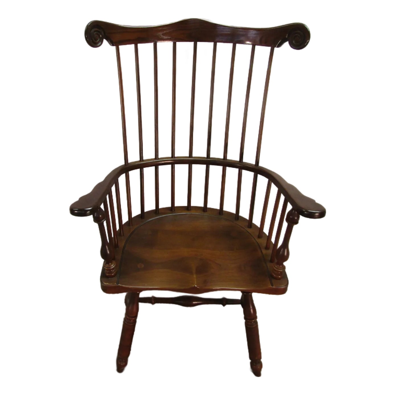 Duckloe Bicentennial Chief Justice Windsor Arm Chair | Chairish