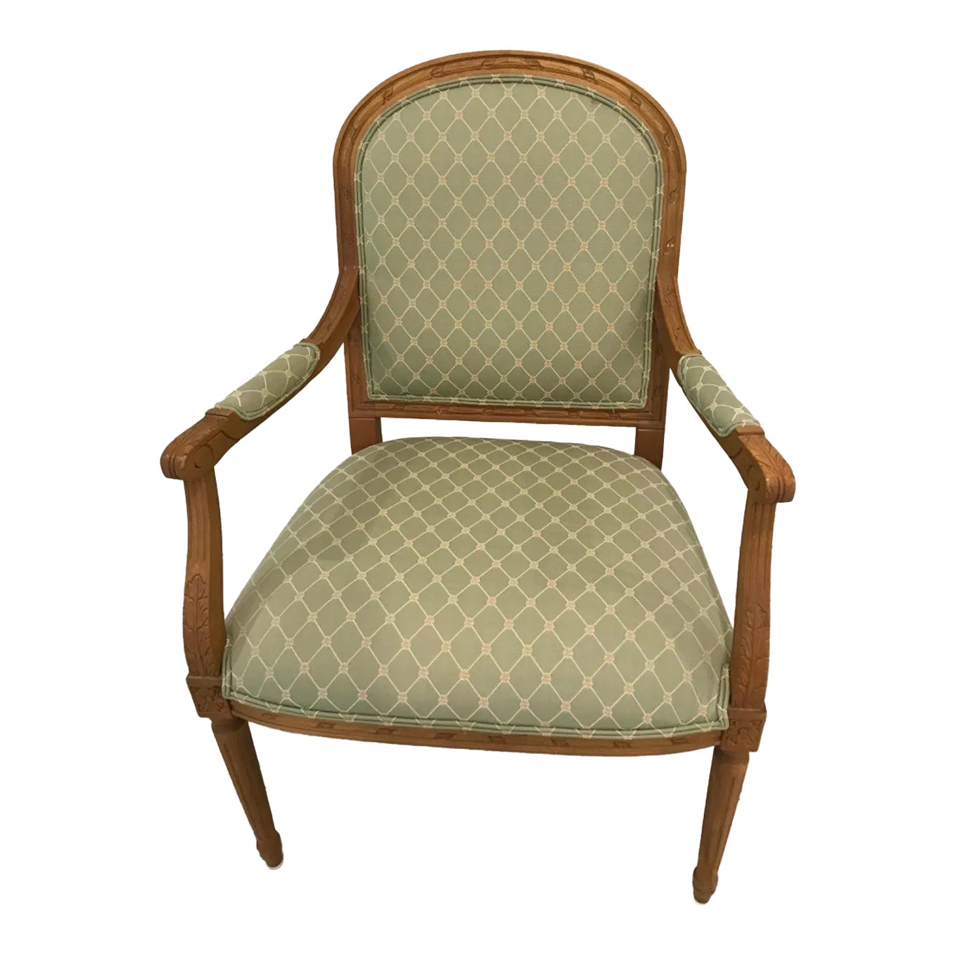 Ethan Allen French Country Armchair | Chairish