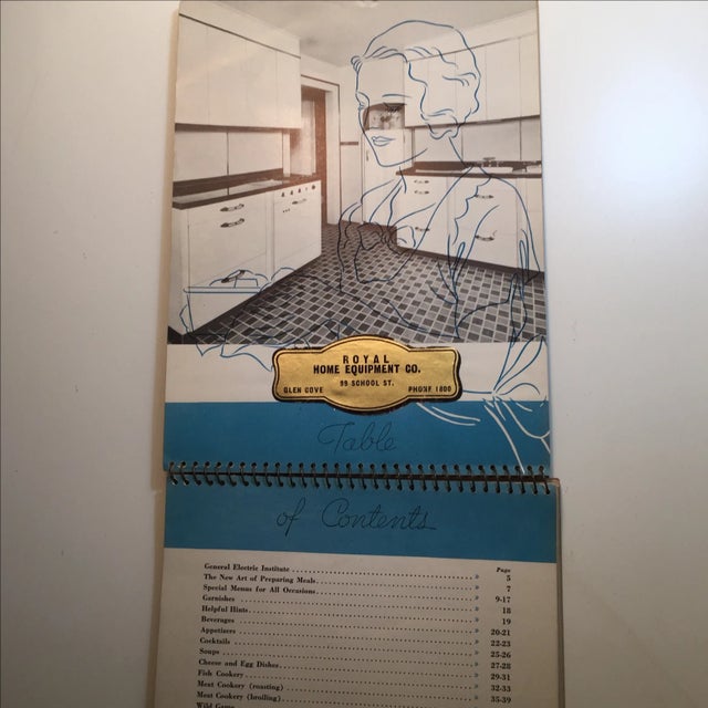 The New Art GE Kitchen Institute 1937 | Chairish