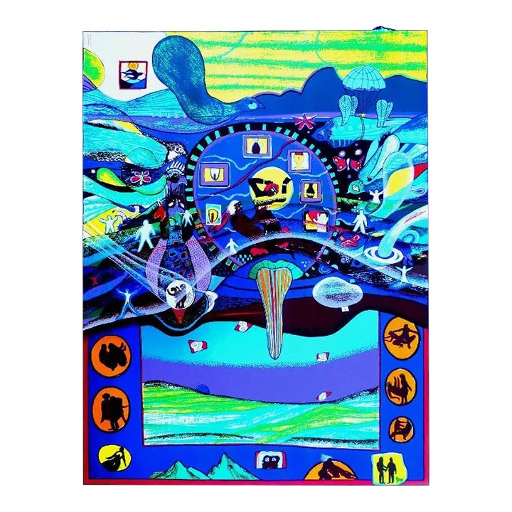 Untitled 3, Helmut Kand Silkscreen, Signed and Numbered in Pencil ...