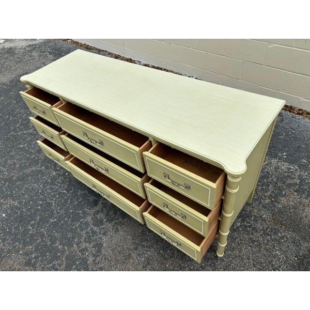 Henry Link Bali Hai Faux Bamboo Bedroom Set | Chairish