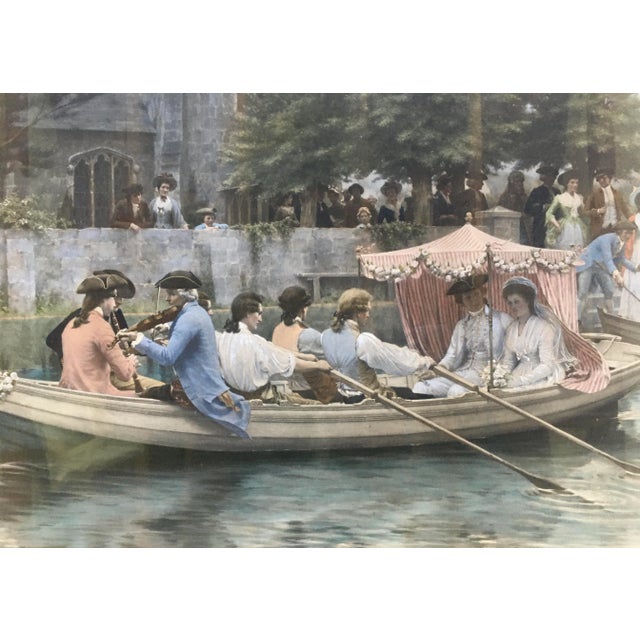 "The Wedding Party" Exquisite Victorian Framed Lithograph by Sir ...