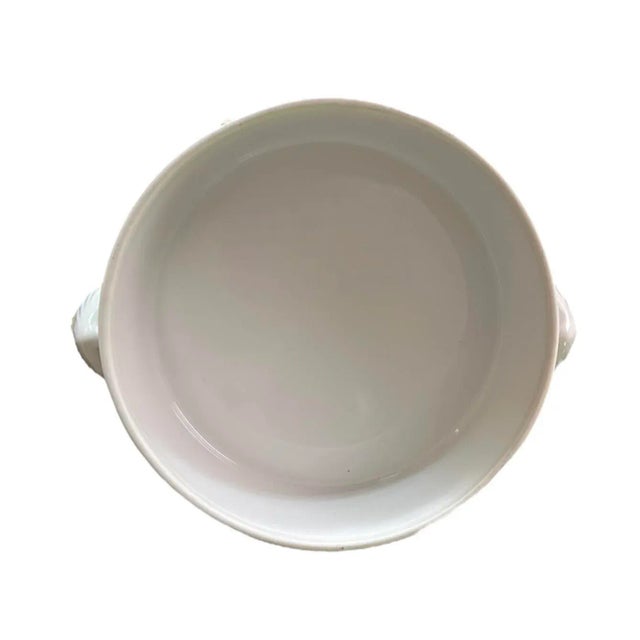 Vintage White Porcelain Conch & Clam Shell / Clamshell Nautical ...