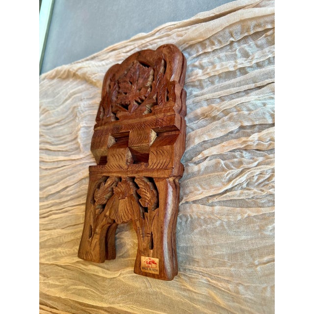 Vintage Wooden Book Display Stand | Chairish