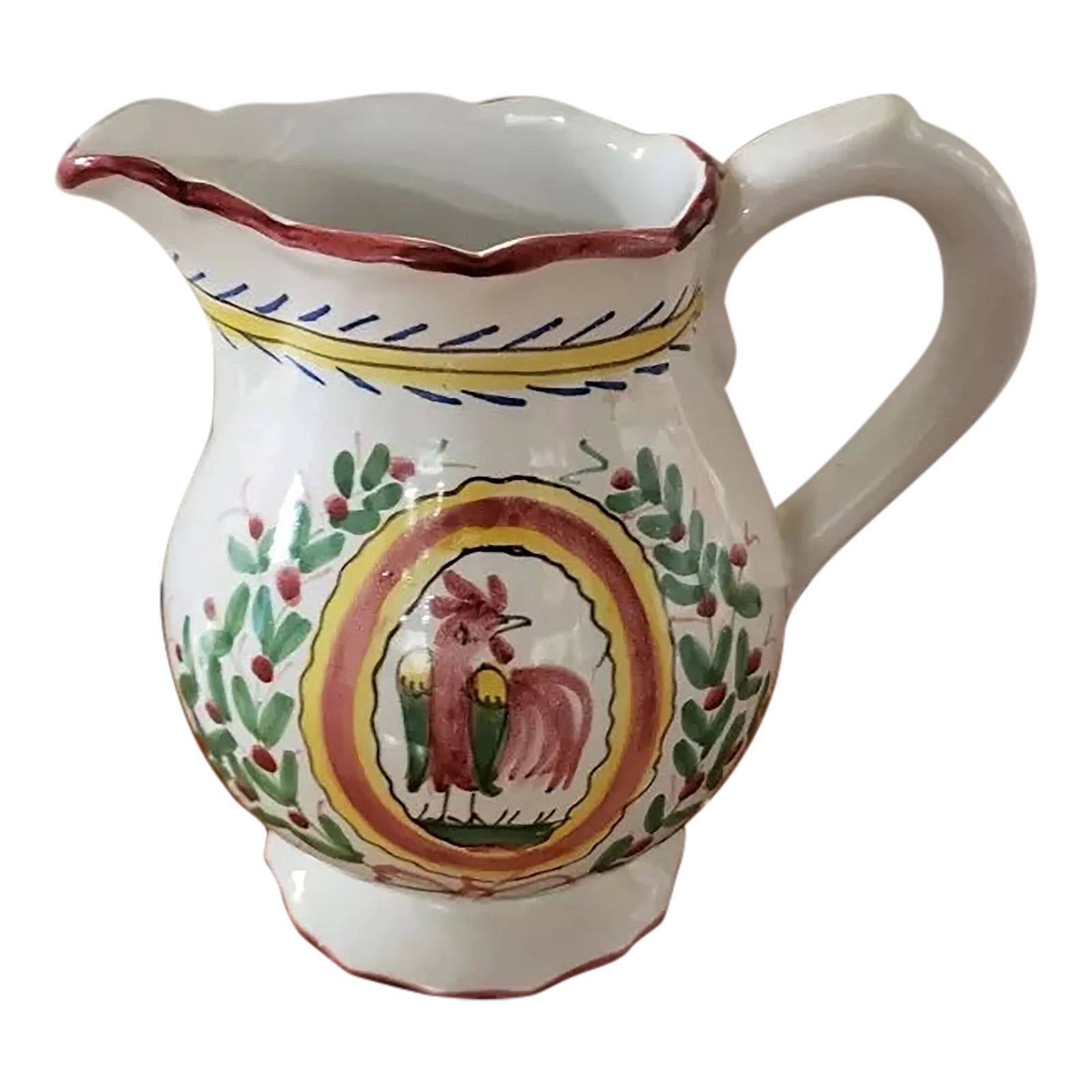 1983 Sigma the Taste Setter Coq De Stasbourg Ceramic Pitcher by Sigma ...