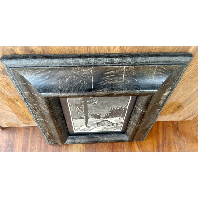 Early 20th Century H. Eric Bergman Engraving, Framed | Chairish