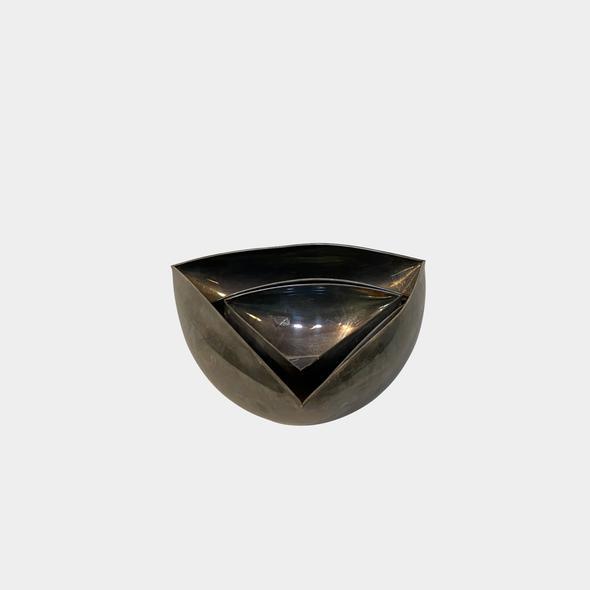 Mid 20th Century Pampaloni Sterling Silver Triangular Bowls - Set of 3 ...