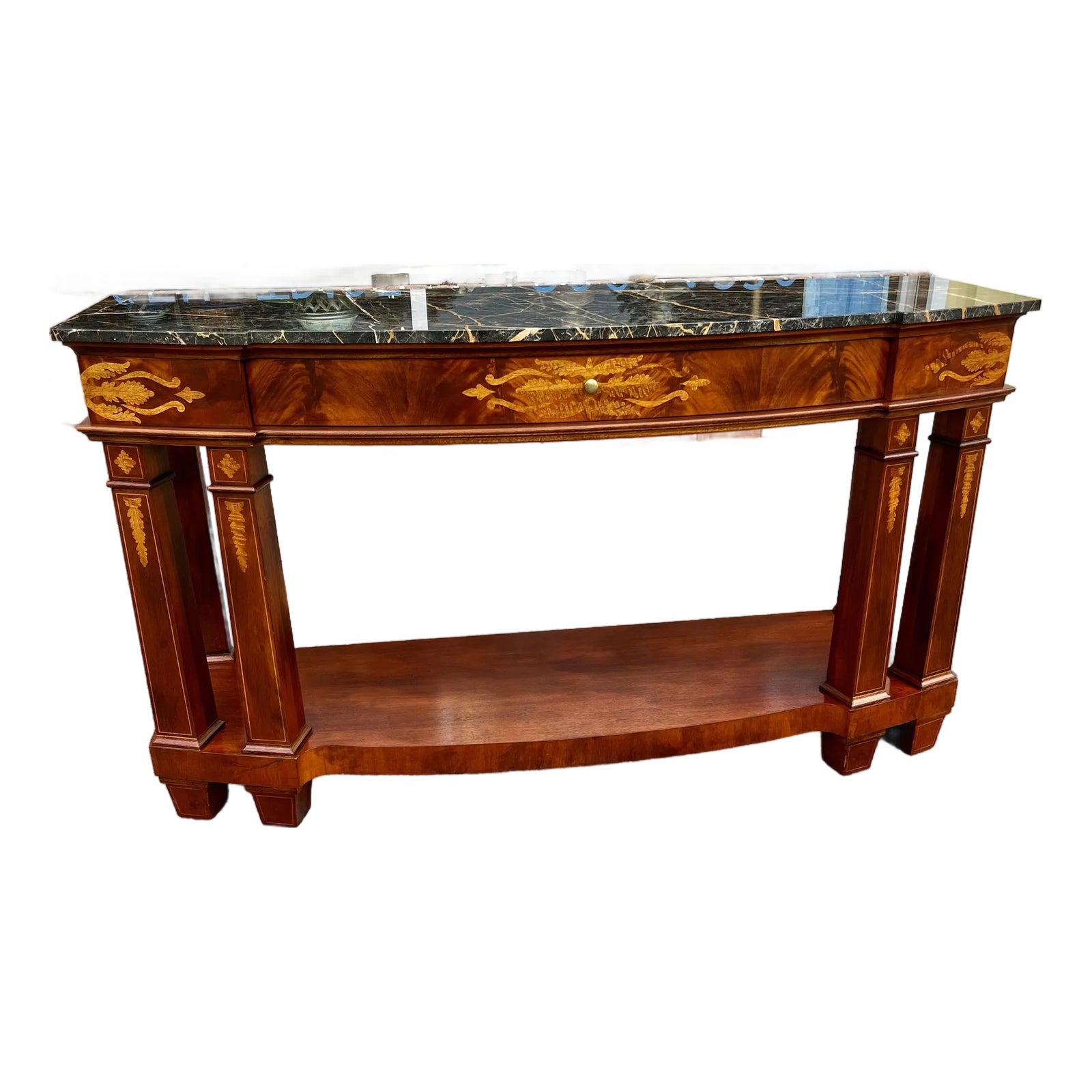 Late 20th Century Henredon Console or Entry Table | Chairish