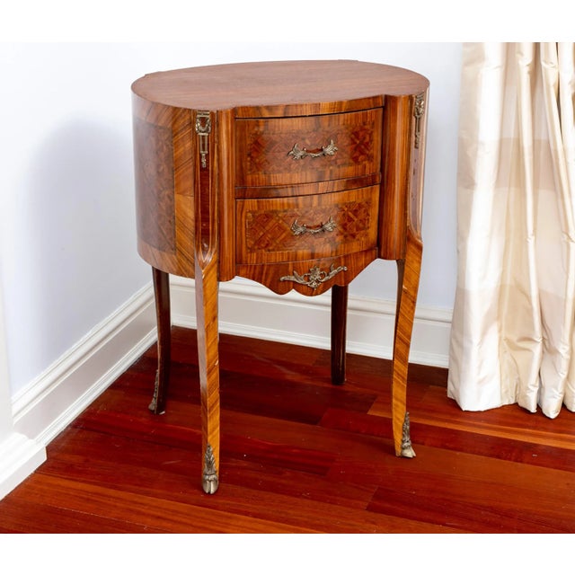 Impressive Antique French Louis XV Style Commode Table | Chairish