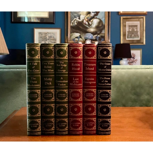 1940s Classics Library Edition Hardcover Books- Set of 6 | Chairish