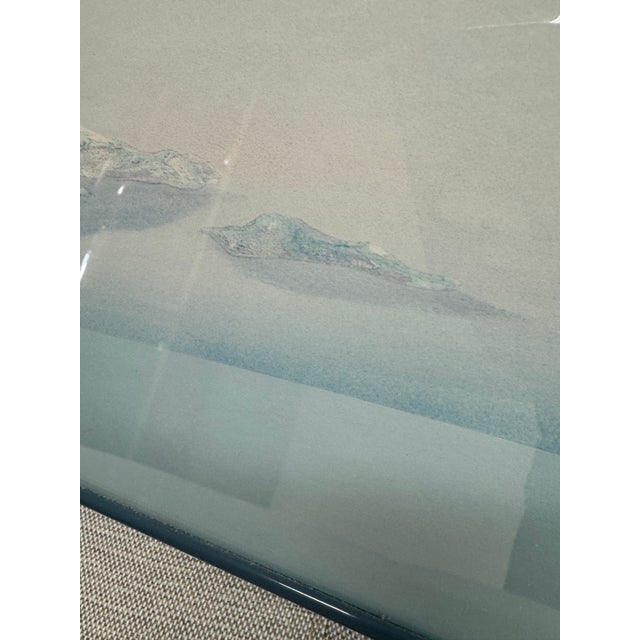 Late 20th Century Alvena McCormick "Fjiordland " Print, Framed | Chairish