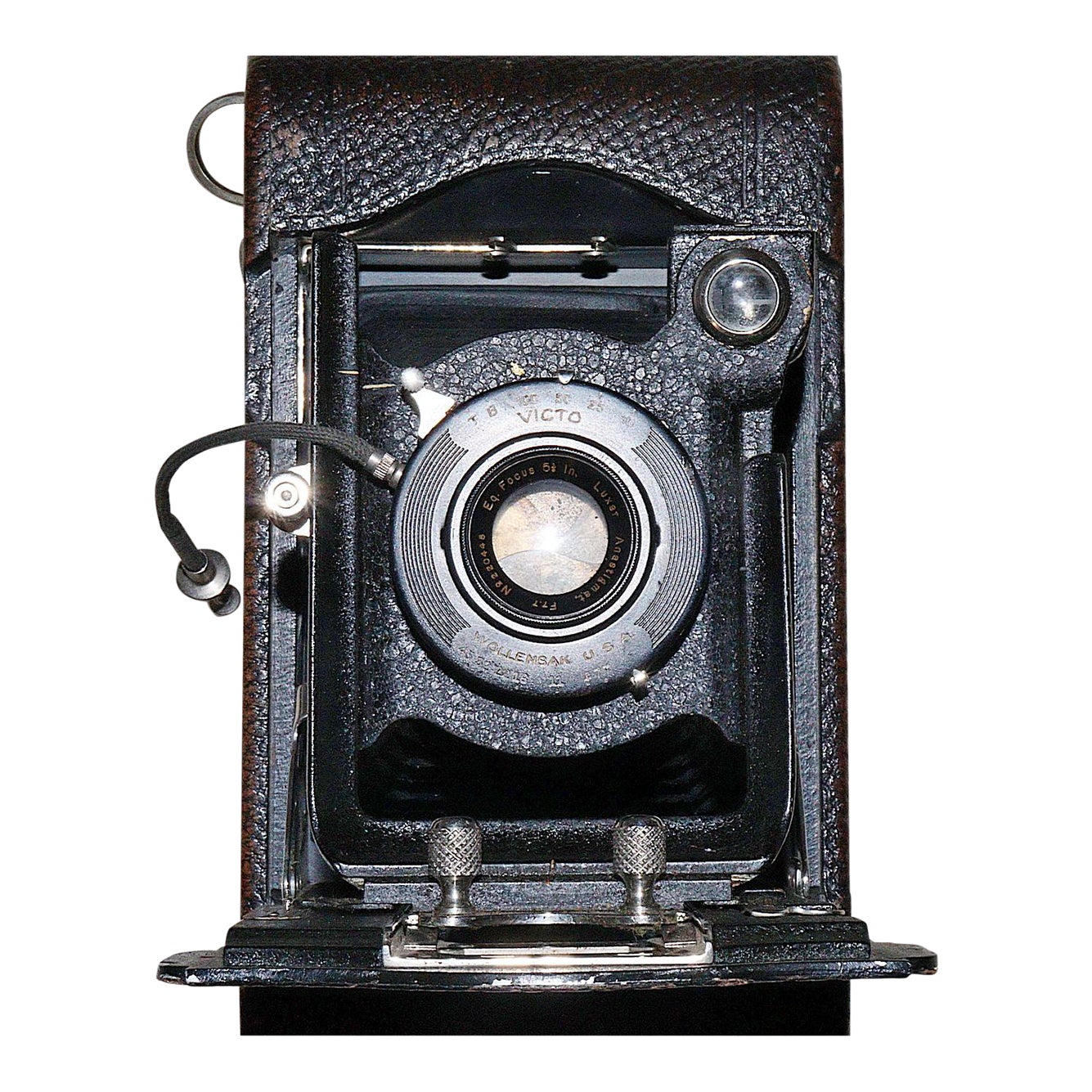 Circa 1900 Folding Camera, Wollensak Lens | Chairish