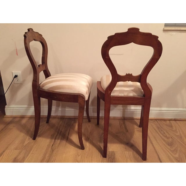 Antique Biedermeier Saloon Chairs - Set of 6 | Chairish