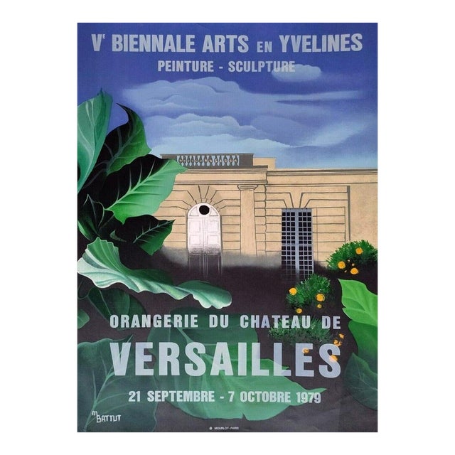 1979 Palace of Versailles Biennale Poster | Chairish