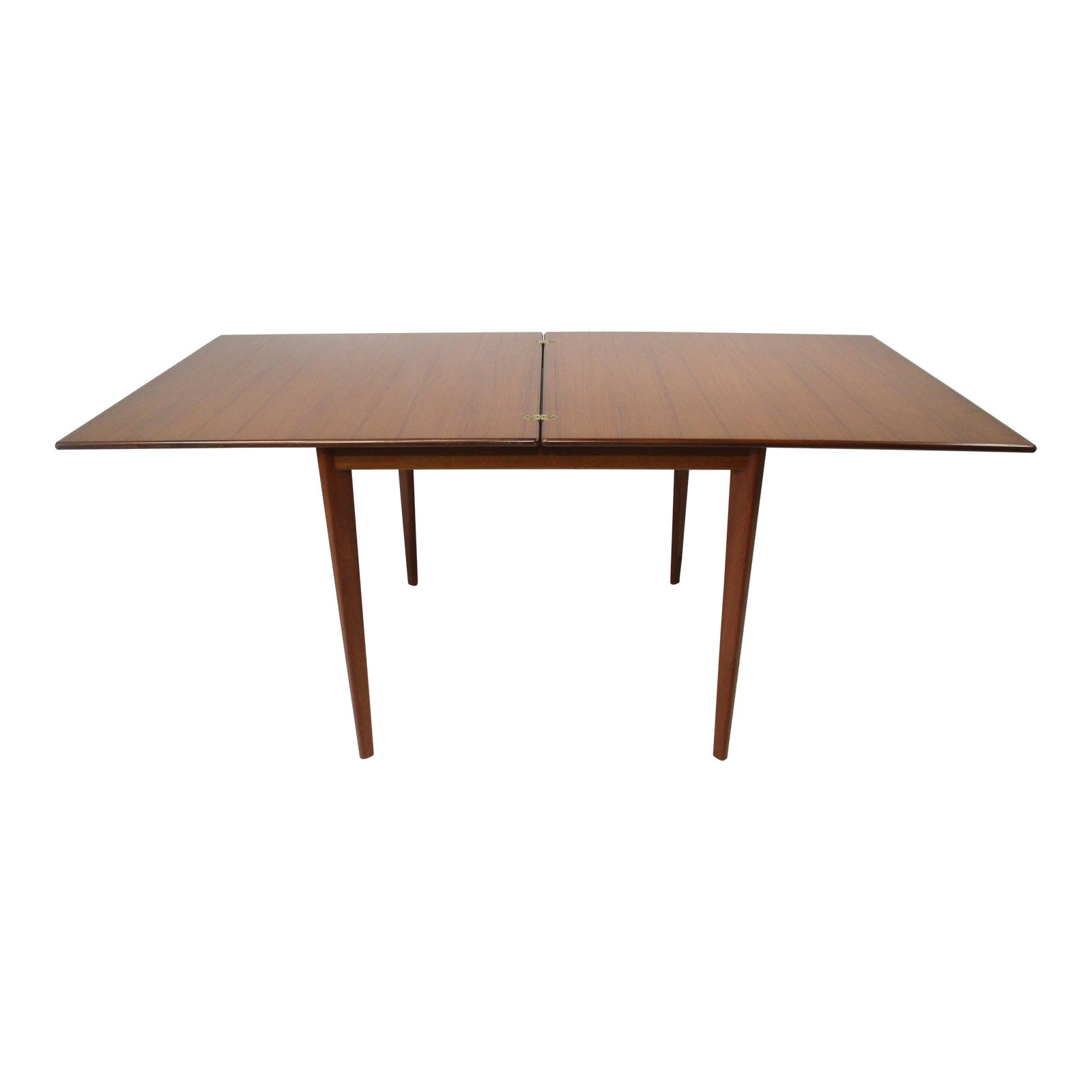 Walnut Folding Dining or Game Table in the Style of Dunbar | Chairish