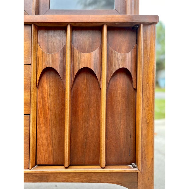 Kent Coffey Highboy Hutch With Display Storage | Chairish