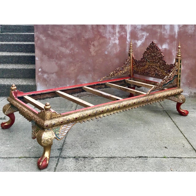 Antique Royal Thai Daybed | Chairish