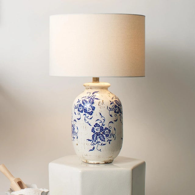Ruth Ceramic Table Lamp | Chairish