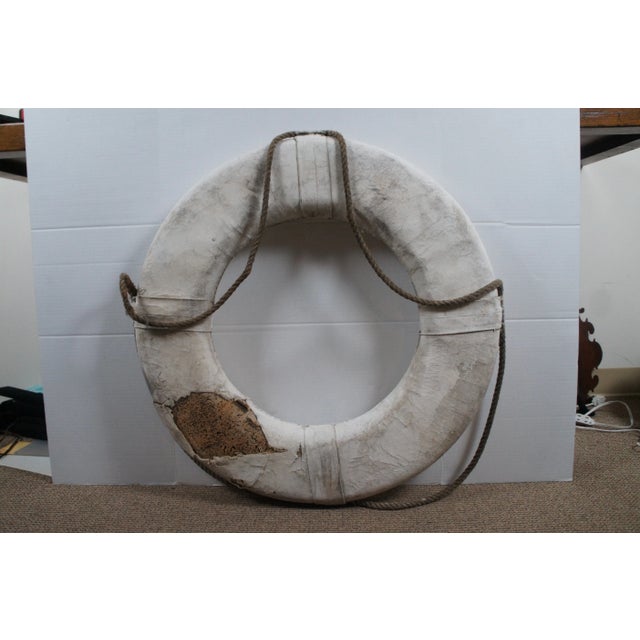 Antique Robert J Paisley Nautical Maritime White Ship Boat Life ...