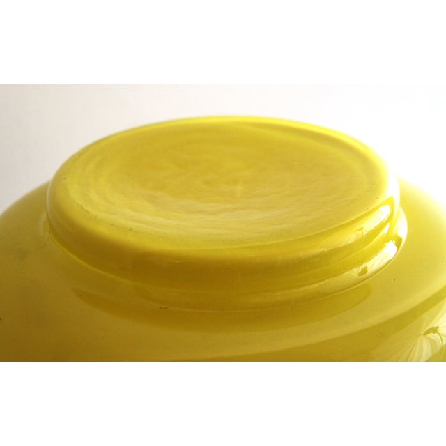 Vintage Chinese Yellow Peking Glass Tall Gourd Vase | Chairish
