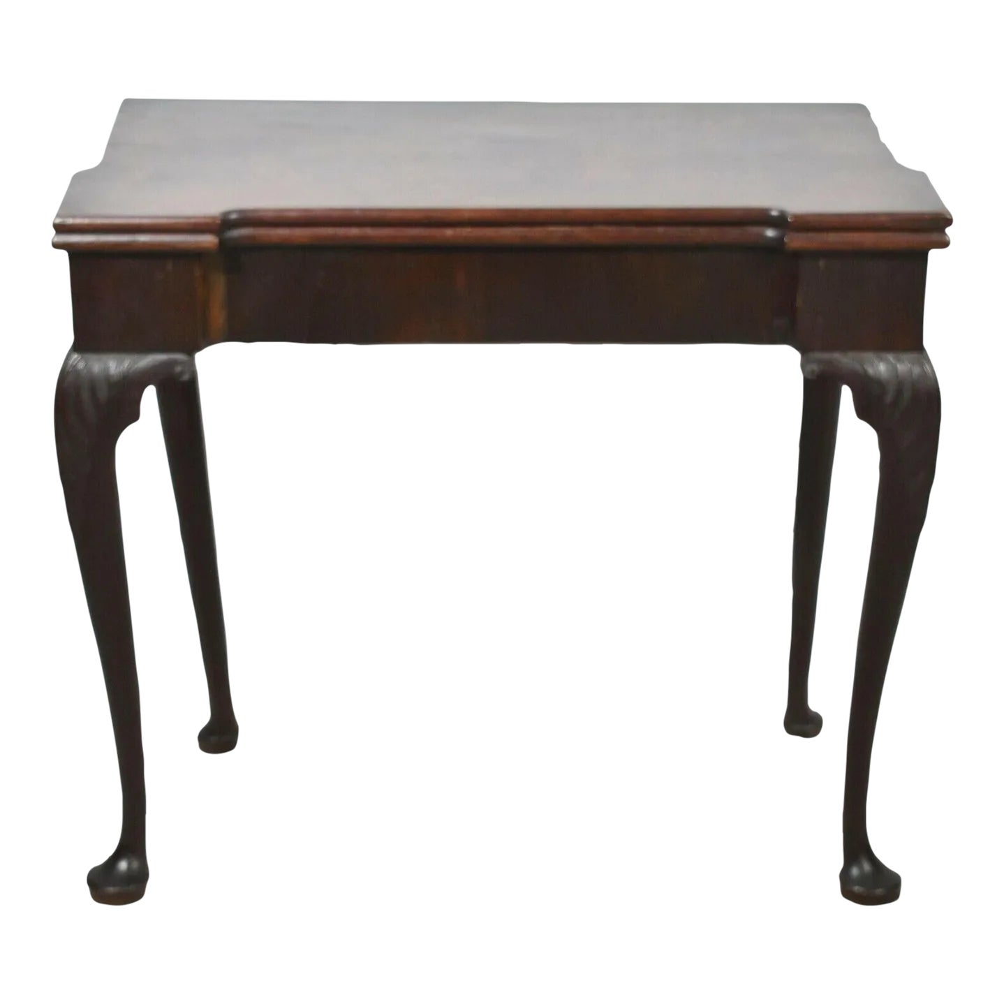 George II 18th Century Mahogany Irish Chippendale Game Table with Flip ...