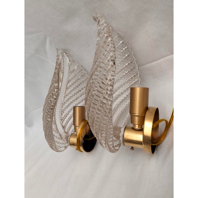 Wall Lights from Barovier & Toso, 1940s, Set of 2 | Chairish