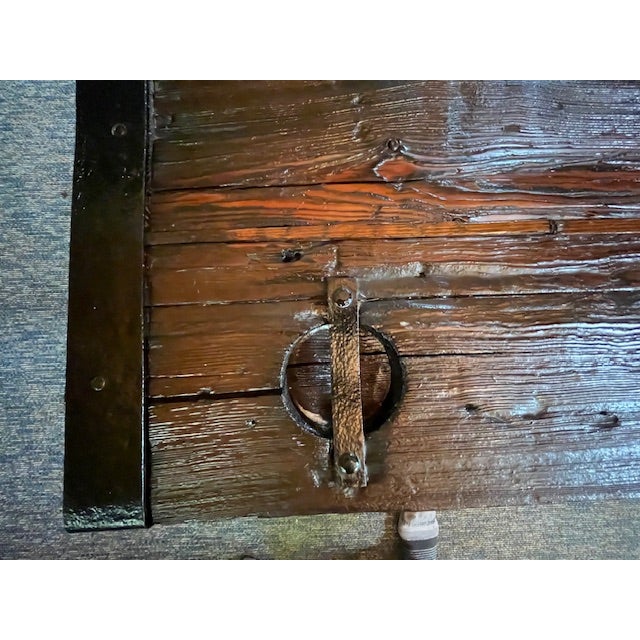 Vintage Ship Hatch Rustic Coffee Table | Chairish