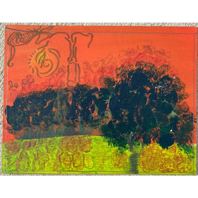 1970s Larry Connatser Landscape Painting | Chairish