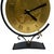 1970s Modernist Brass Mantel Clock, Weimar Germany | Chairish