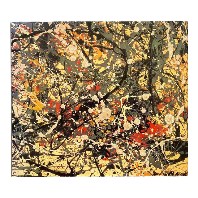 Jackson Pollock Vintage 1989 1st Edtn Abstract Expressionist Lithograph Print Landmark Volume ...