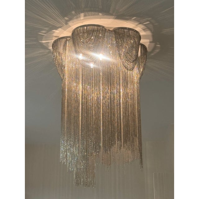 Cyan Design Silver Chain Lights, Pair | Chairish